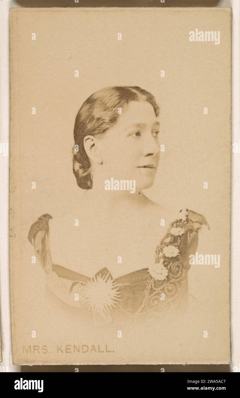 Mrs. Kendall, from the Actresses series (N246), Type 1, issued by ...