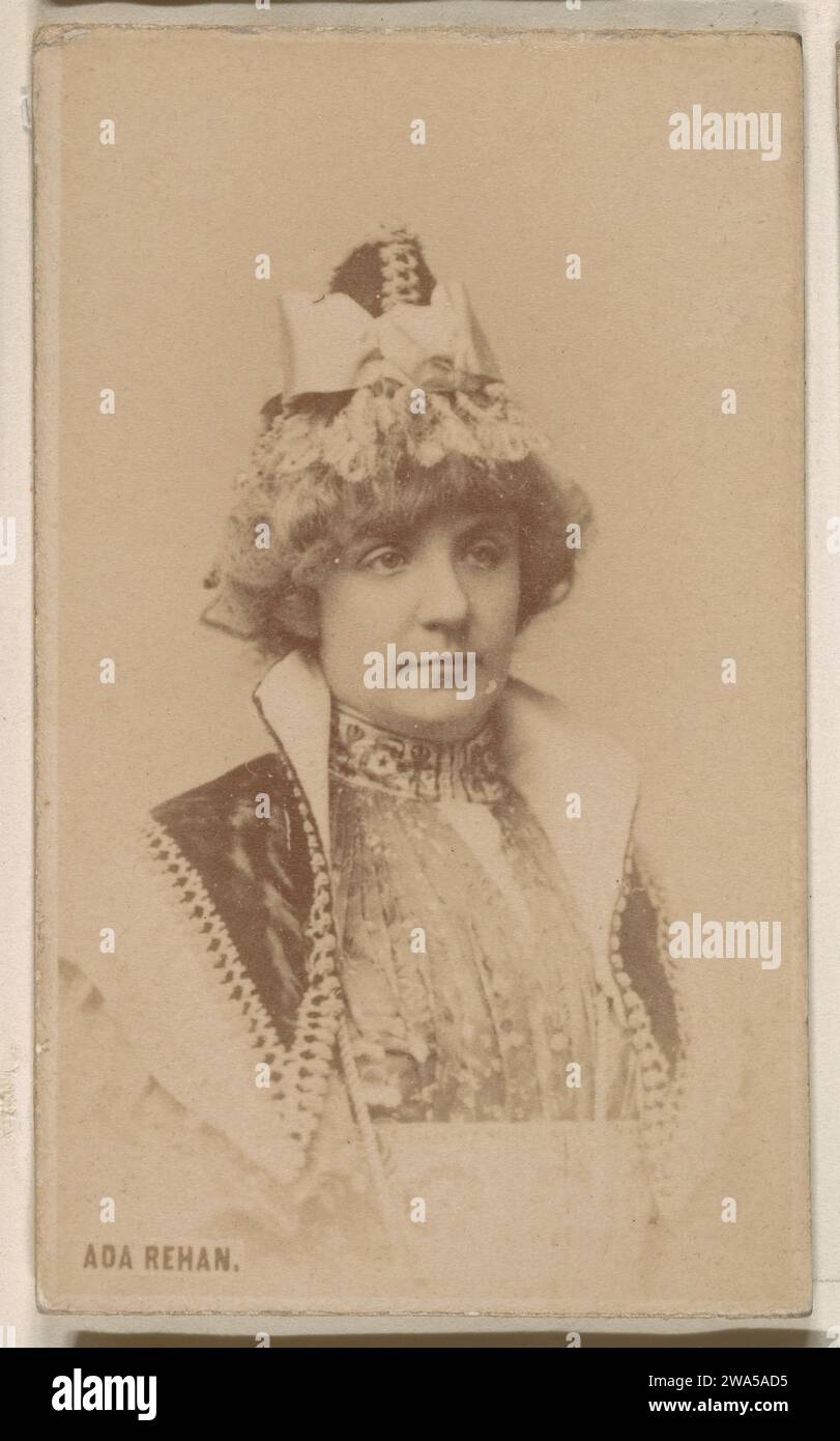 Ada Rehan, from the Actresses series (N246), Type 1, issued by Kinney ...