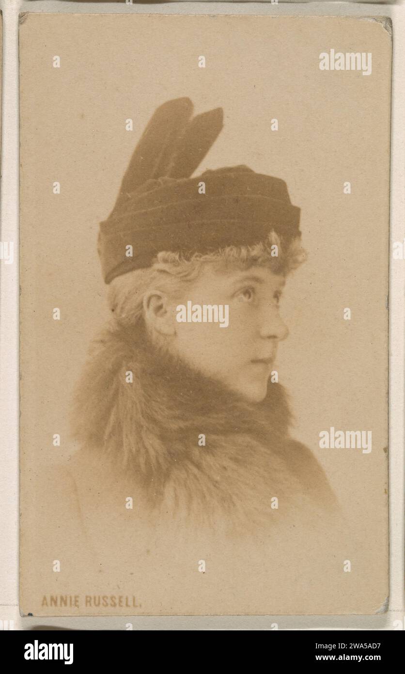 Annie Russell, from the Actresses series (N246), Type 1, issued by ...