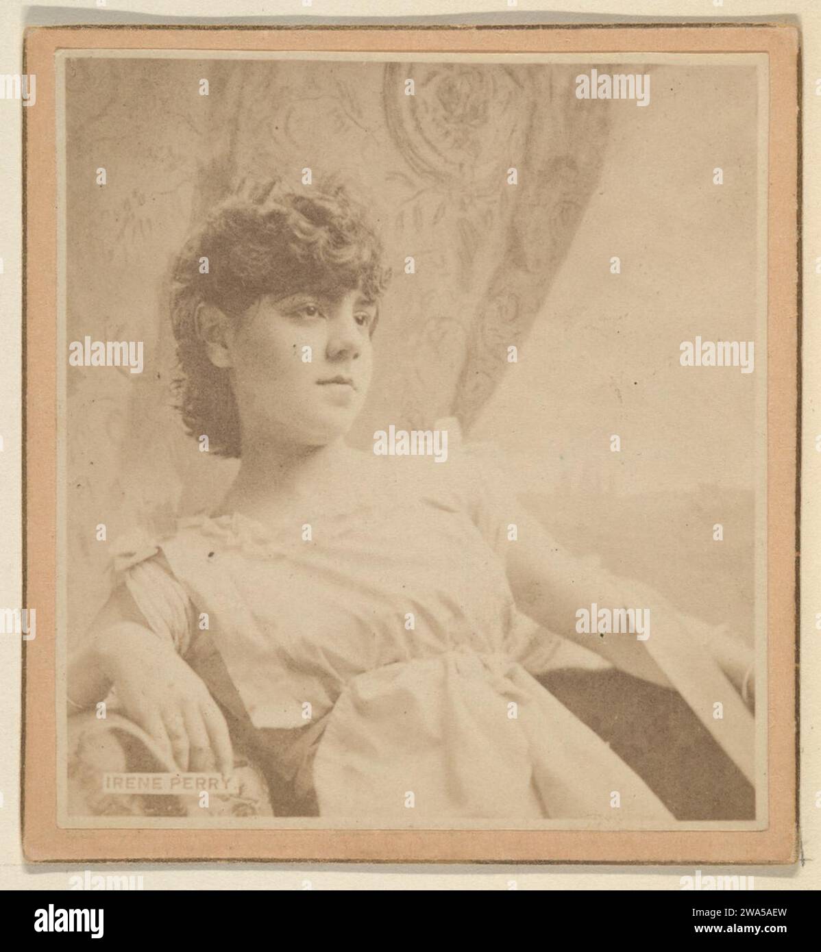 Irene Perry, from the Actresses series (N246), Type 2, issued by Kinney ...