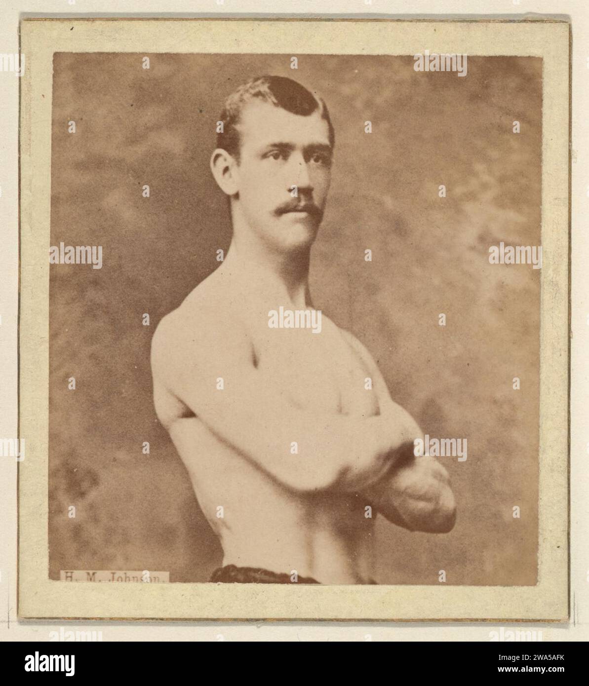 H.M. Johnson, from the Actresses series (N246), Type 2, issued by ...