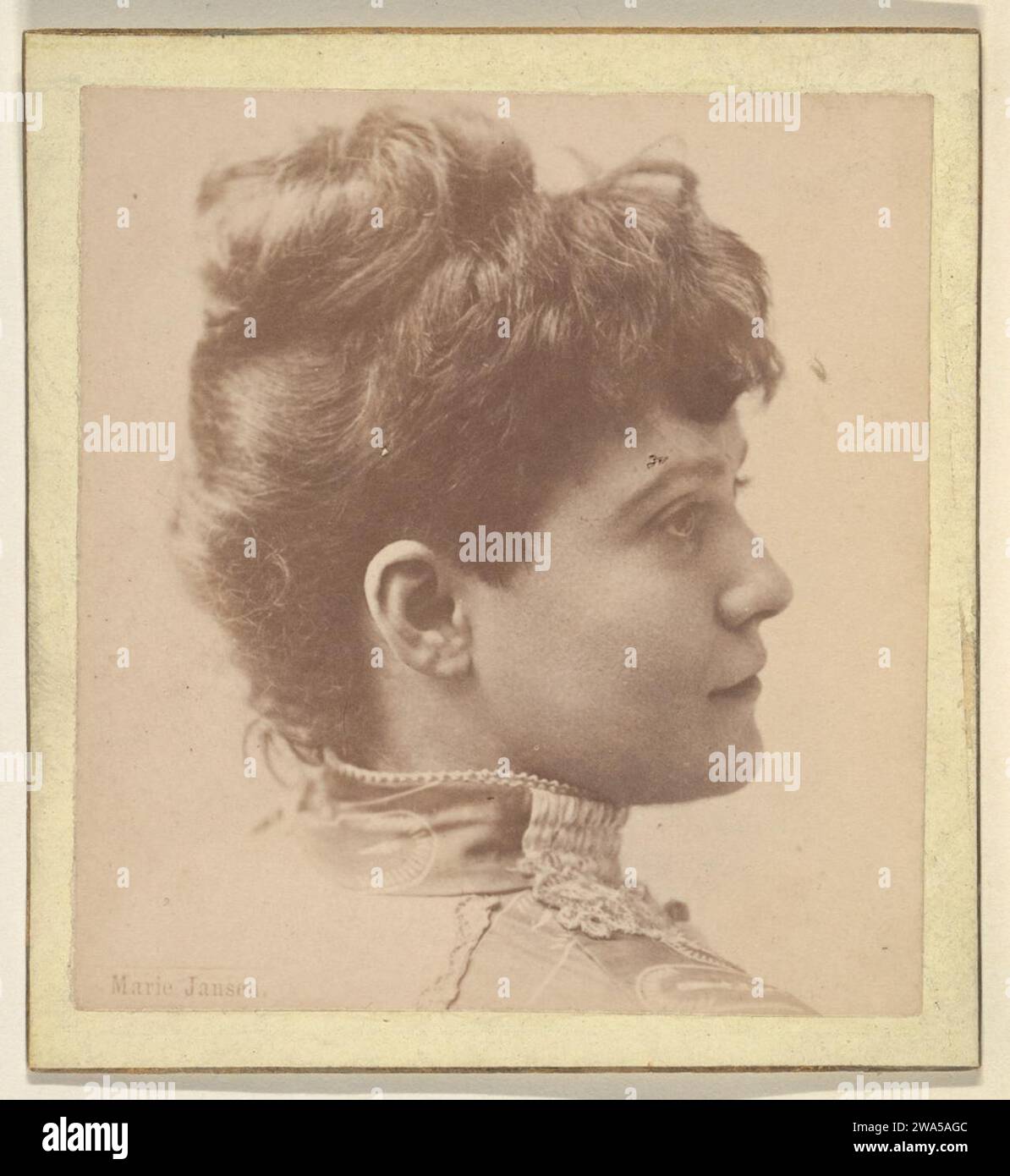 Marie Jansen, from the Actresses series (N246), Type 2, issued by ...
