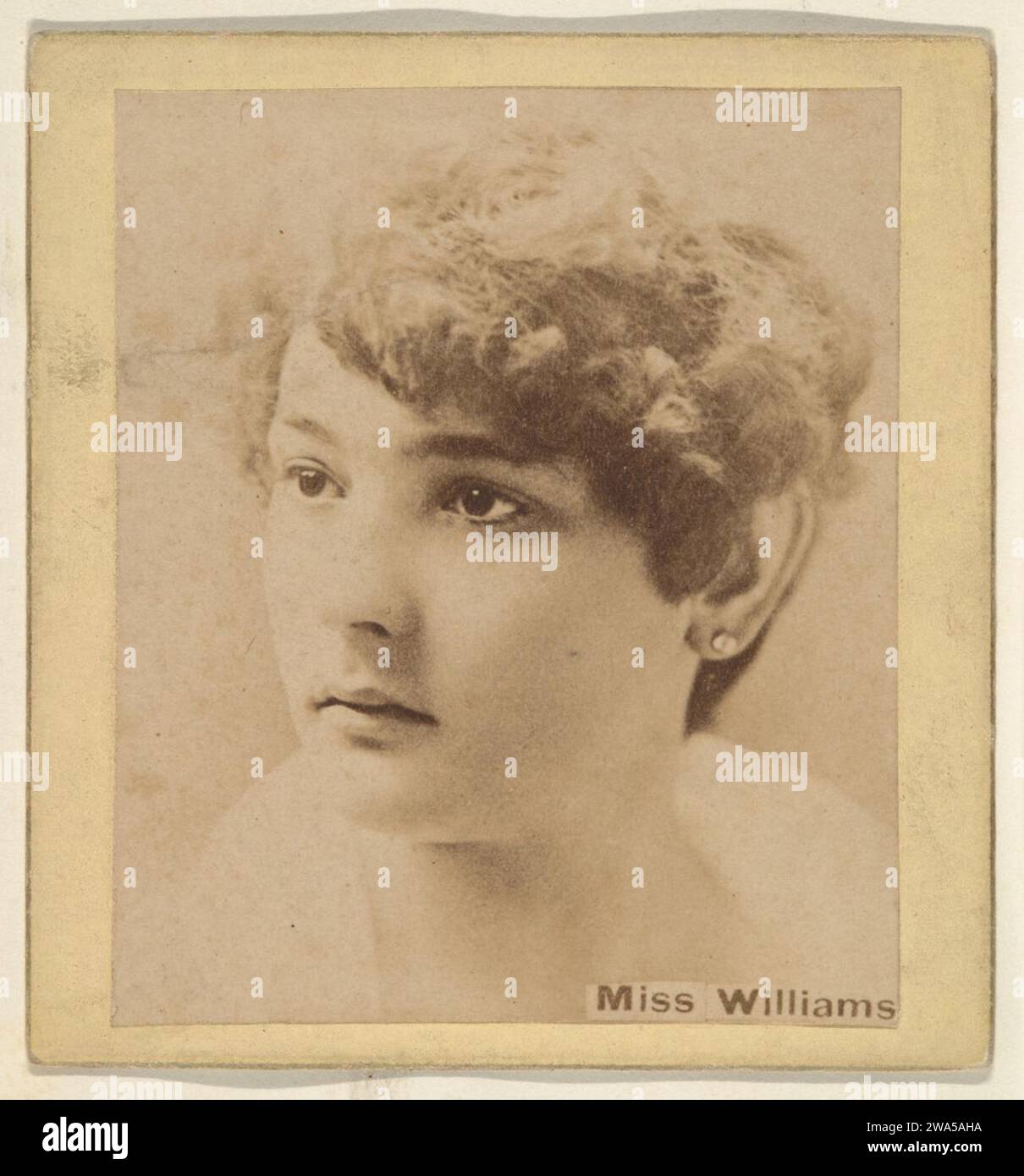 Miss Williams, from the Actresses series (N246), Type 2, issued by ...