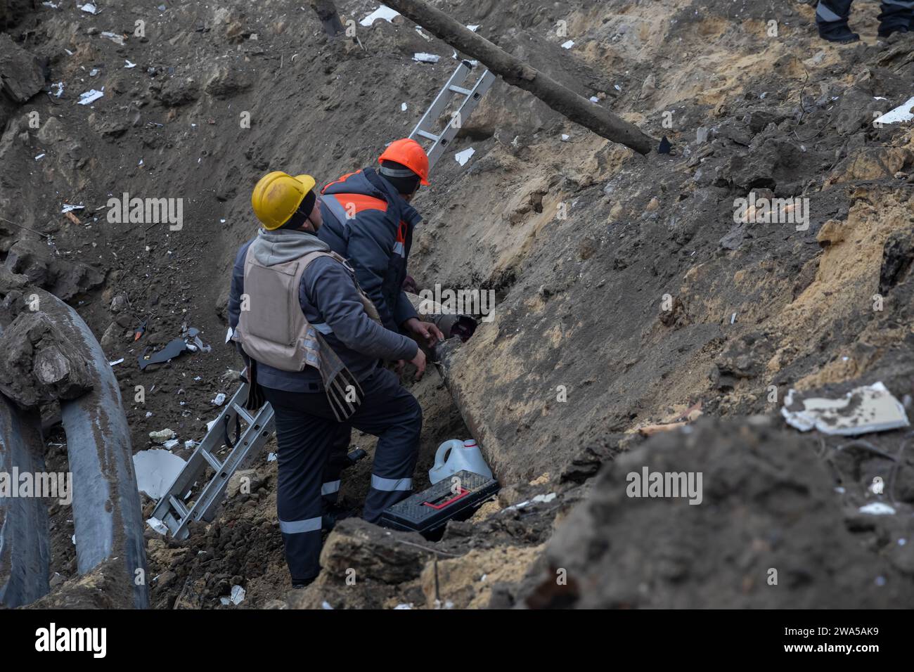 Several S-300 and Kinzall missiles landed in the center of Kharkiv ...