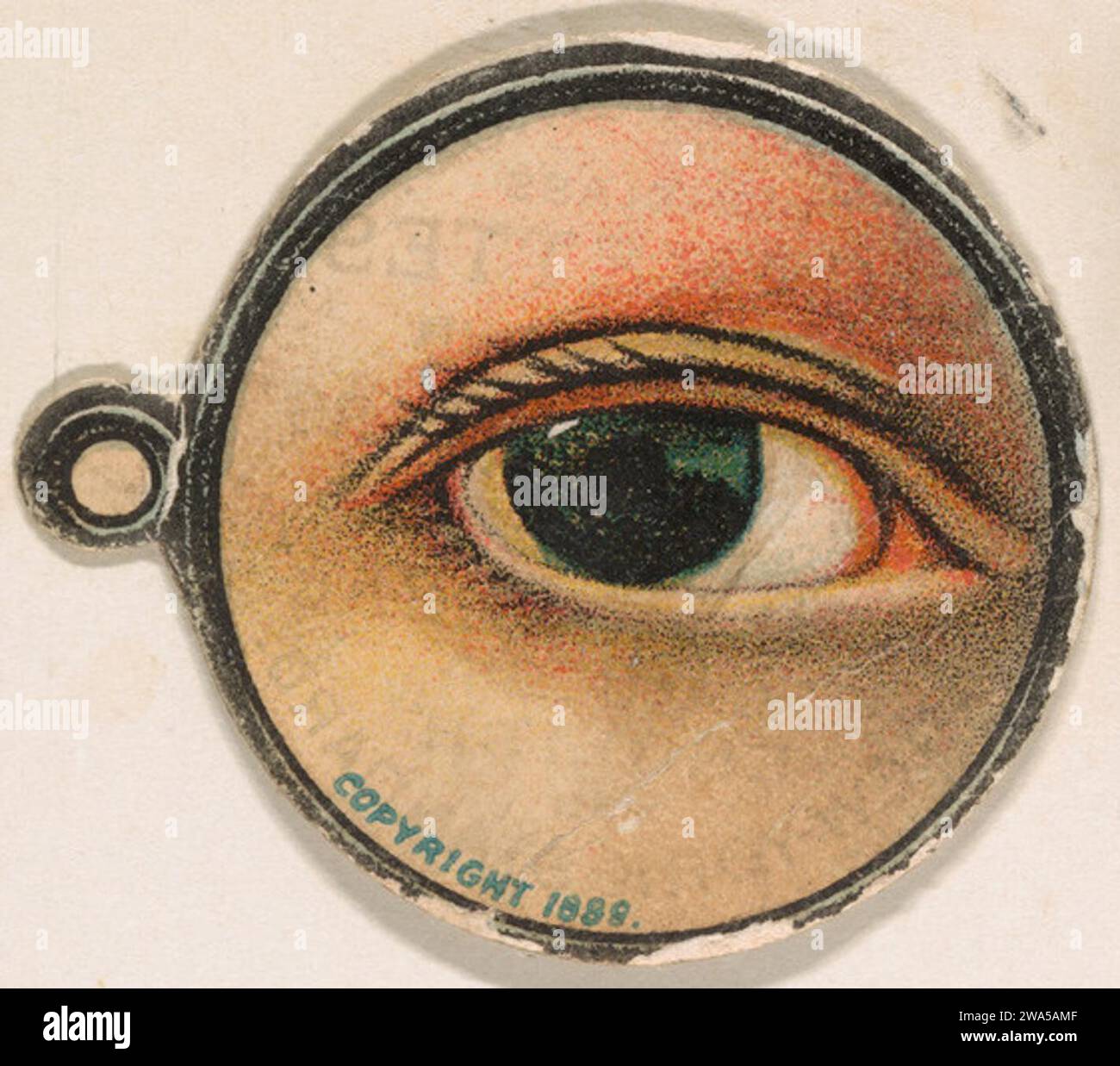 Monocle and Eye (dark blue), from Jocular Ocular series (N221) issued ...