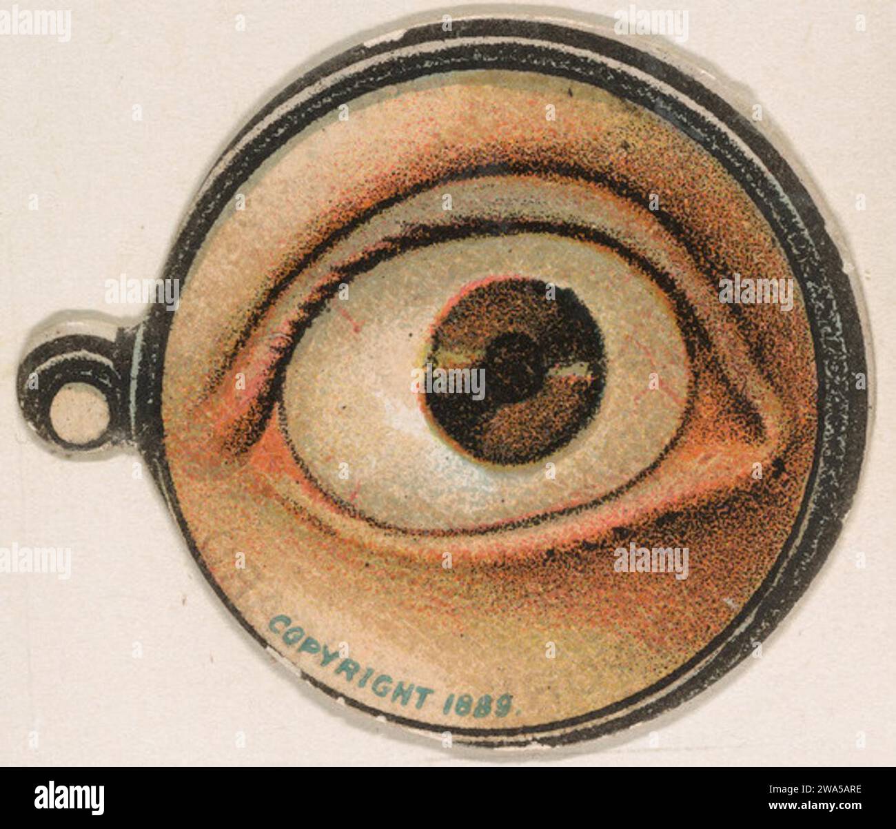 Monocle and Eye (brown), from Jocular Ocular series (N221) issued by ...