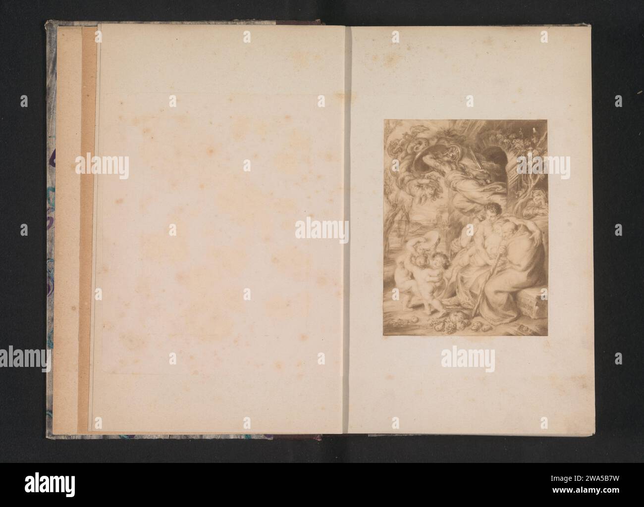 Photo production of a work with possibly a mythological representation ...