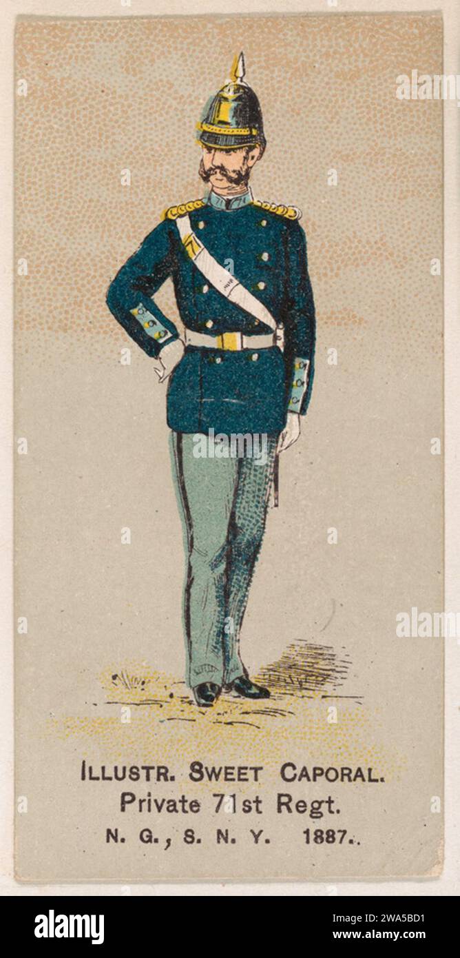 Private, 71st Regiment, National Guard of the State of New York, from ...