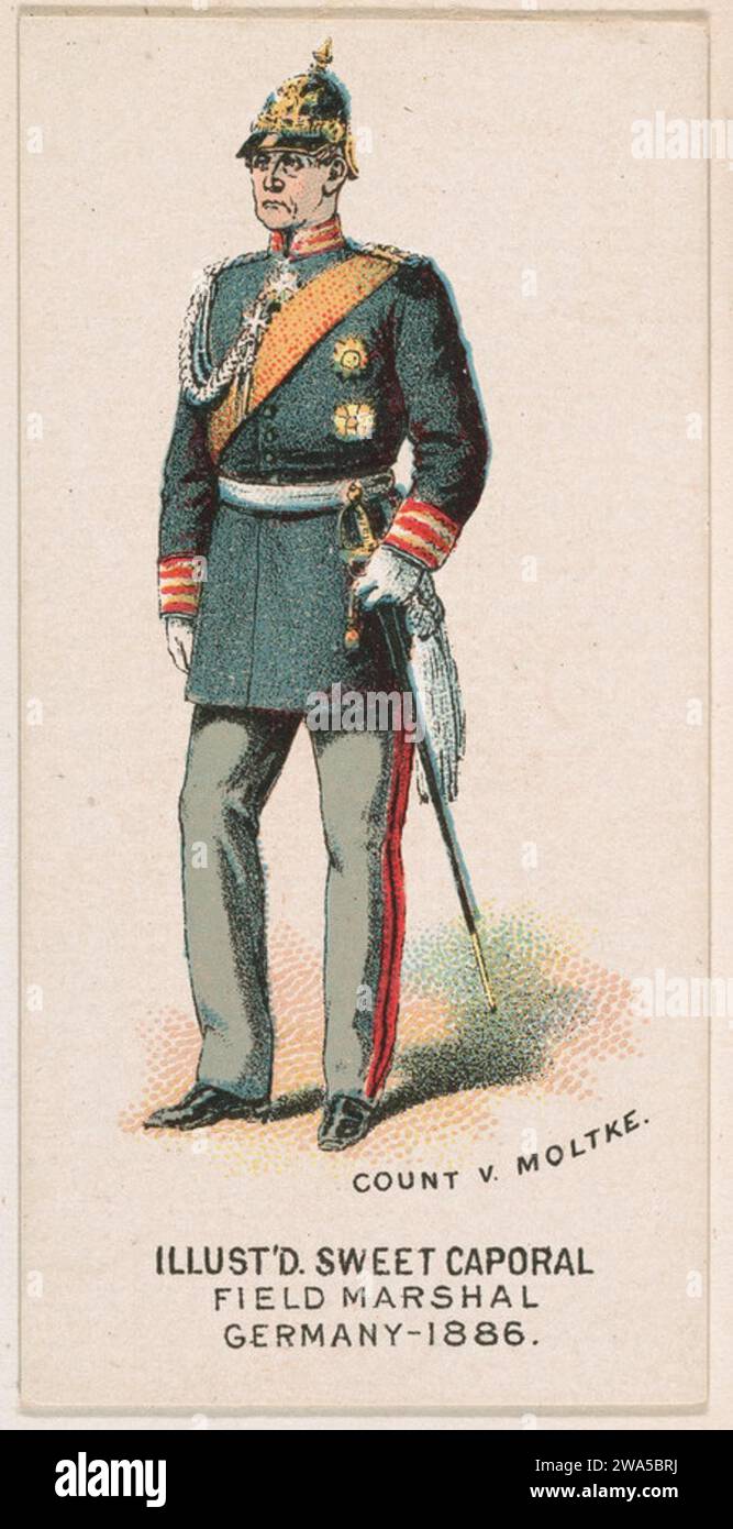 Field Marshal, Germany, 1886, from the Military Series (N224) issued by ...