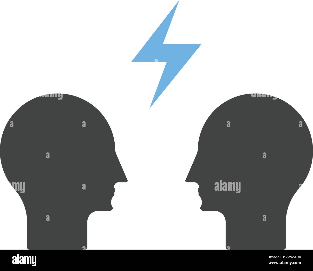 Altercation icon vector image Stock Vector Image & Art - Alamy