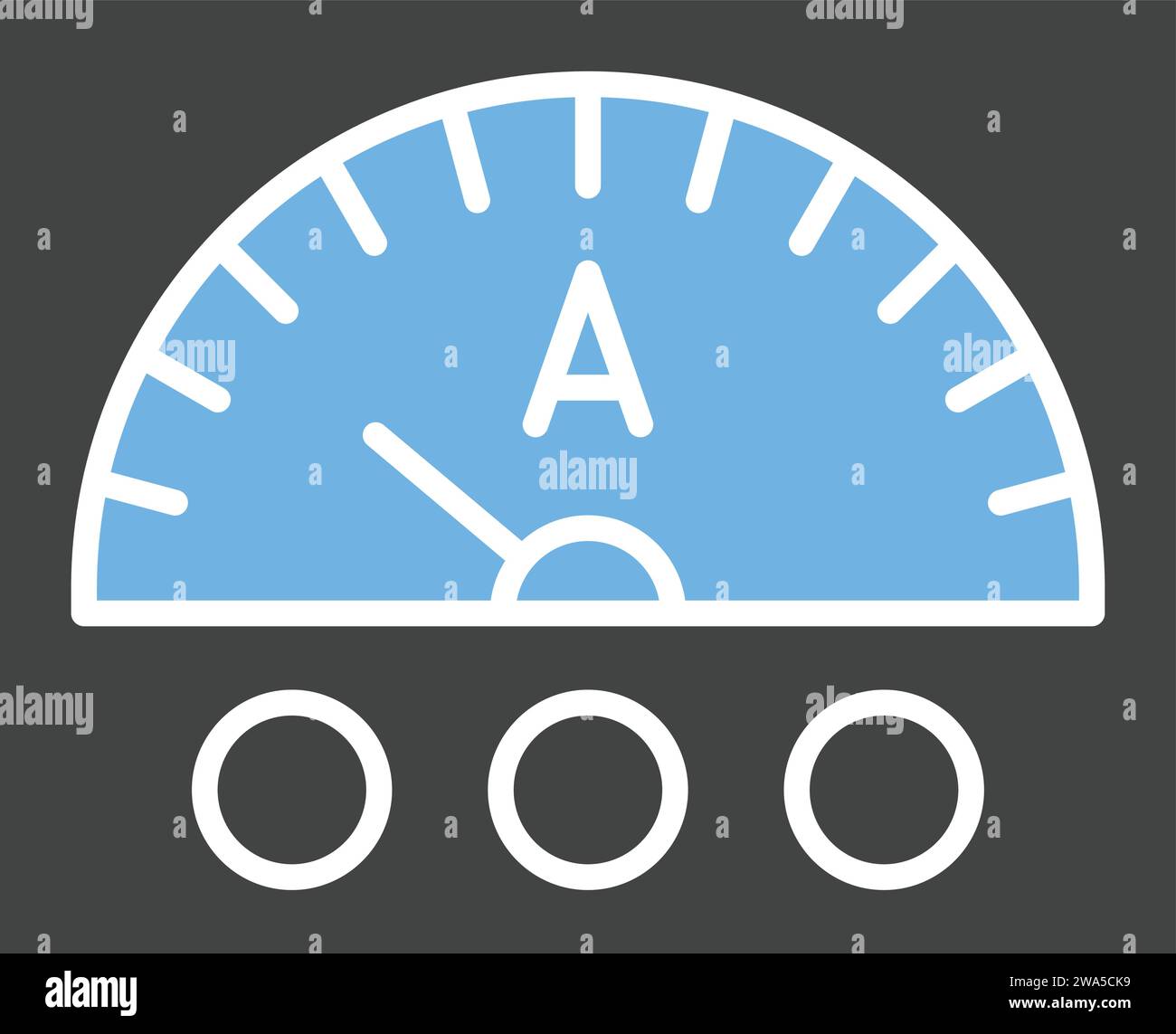 Ammeter icon vector image Stock Vector Image & Art - Alamy