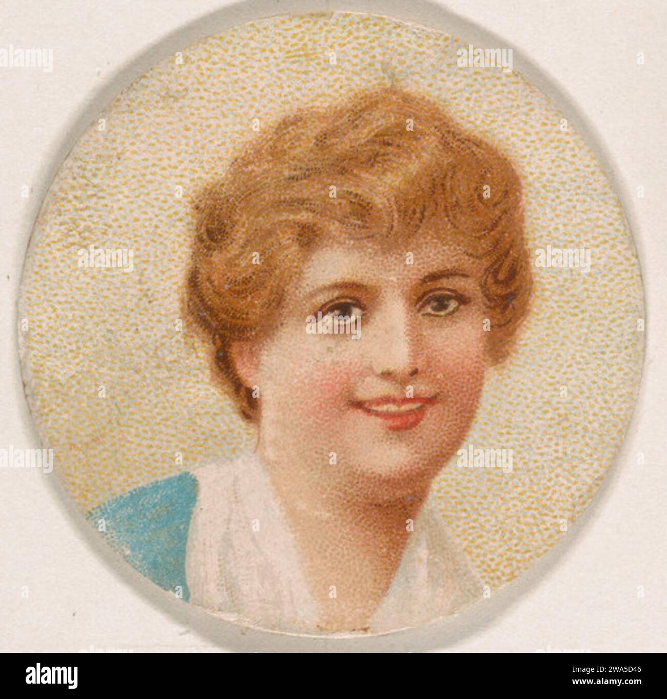 Portrait of woman, from the Novelties series (N228, Type 1) issued by ...