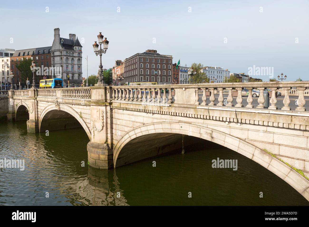 Ireland, Dublin, O’Connel Street bridge Stock Photo - Alamy