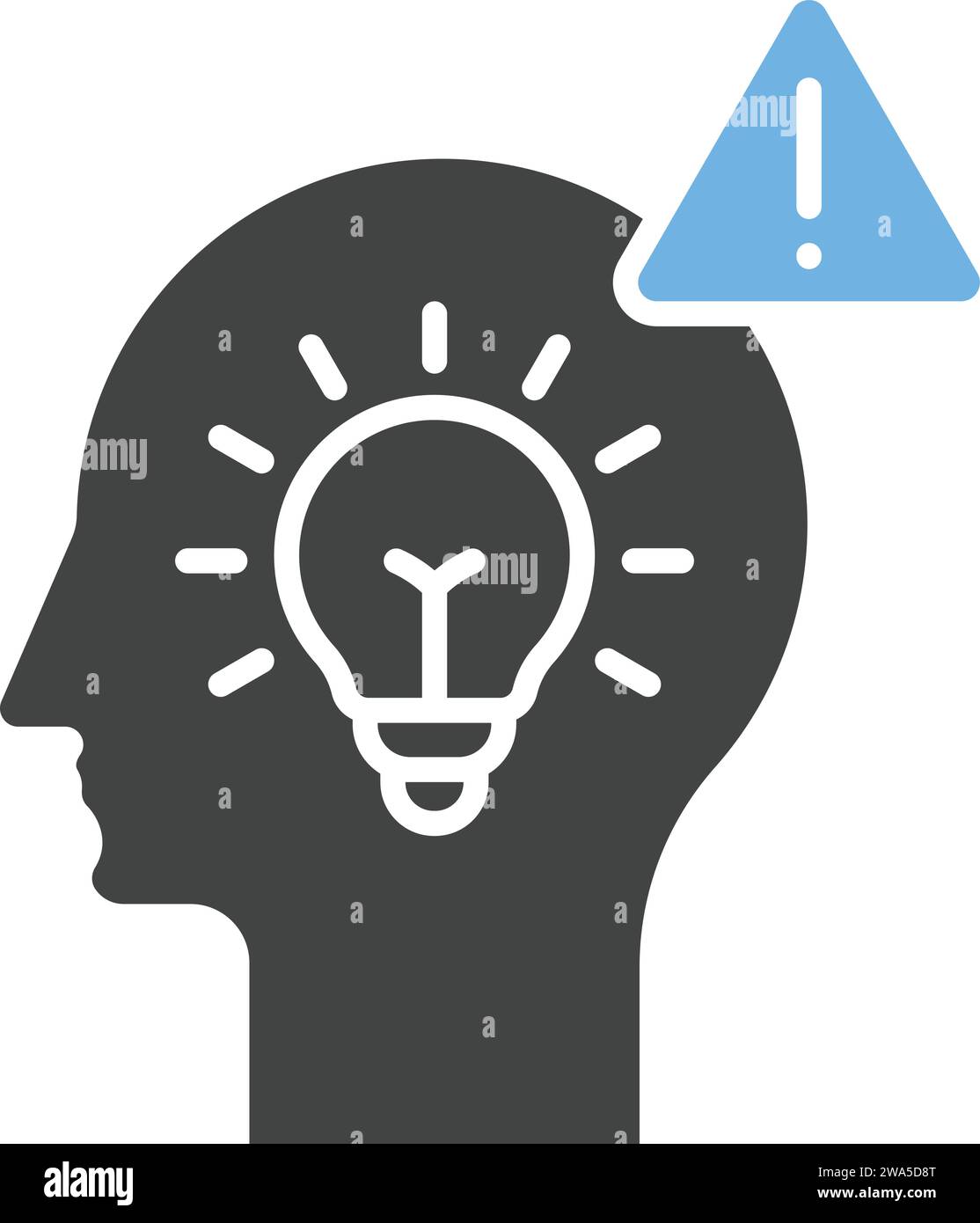 Bad idea icon vector Stock Vector Images - Alamy