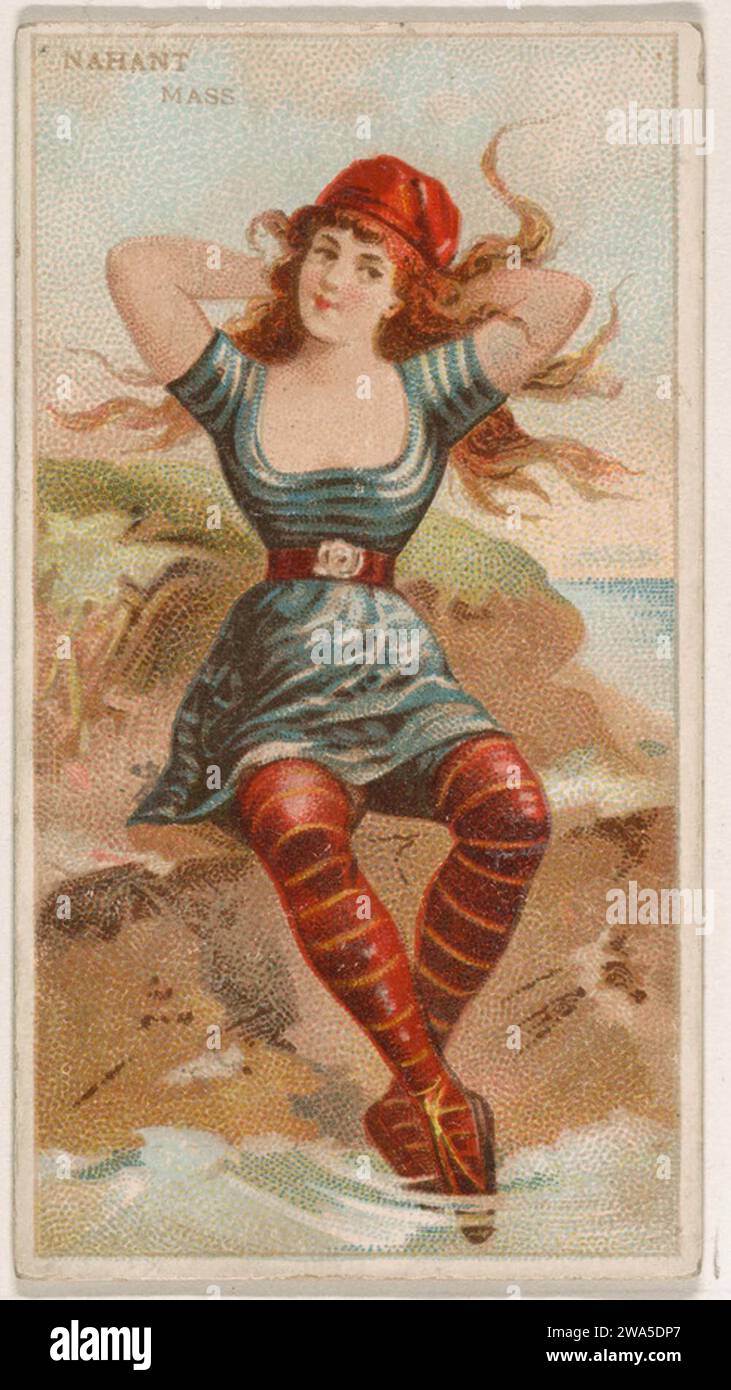 Nahant, Massachusetts, from the Surf Beauties series (N232), issued by ...