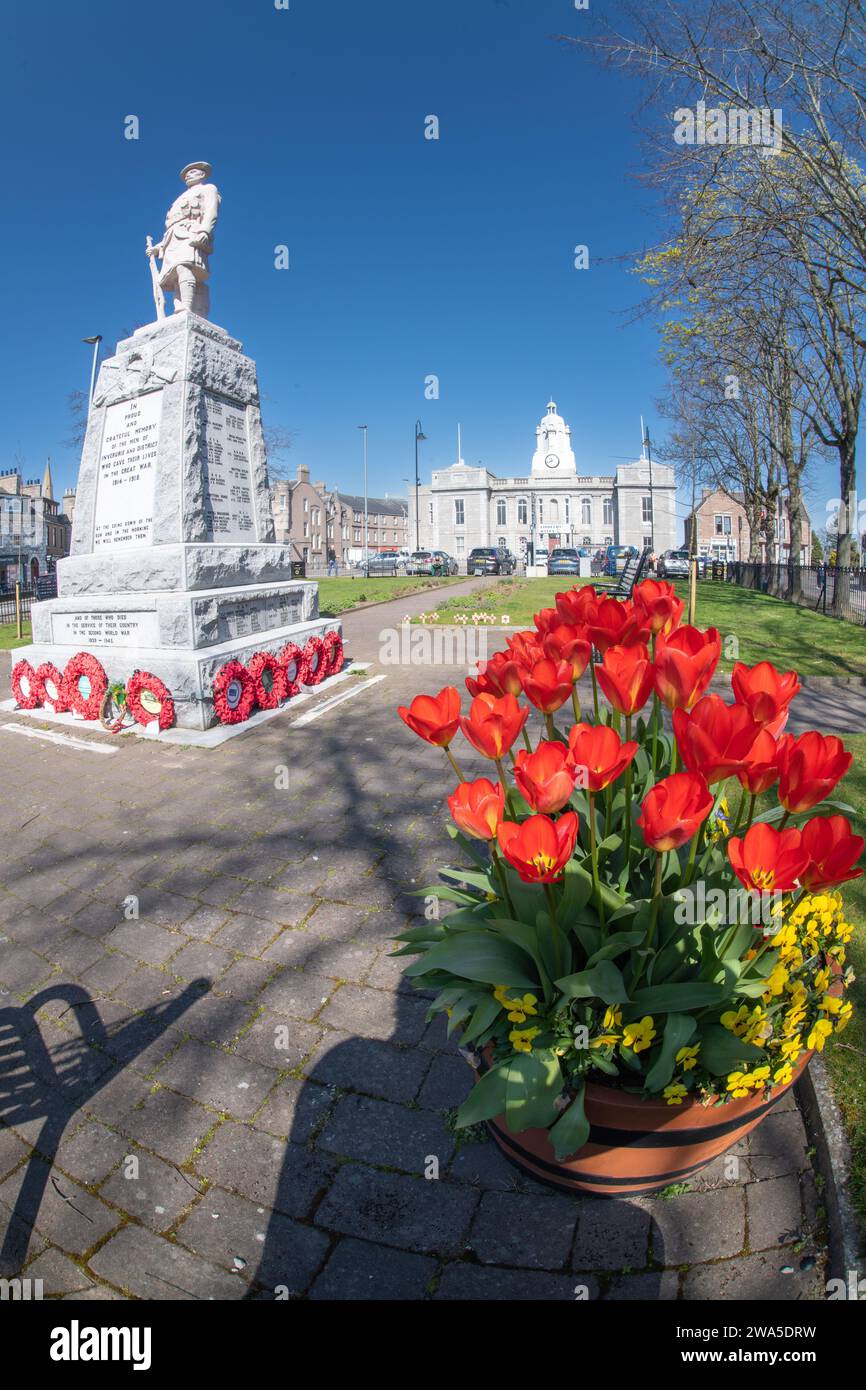 Inverurie town hall hi-res stock photography and images - Alamy