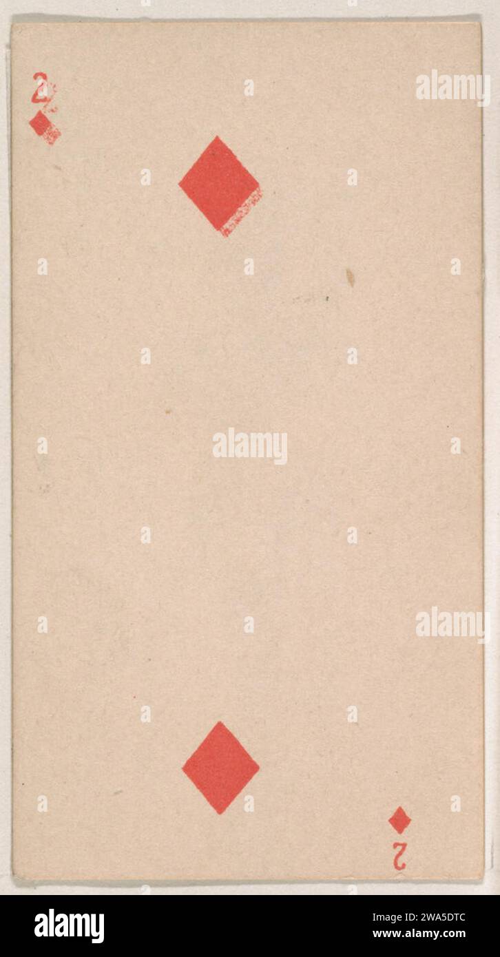 Two of diamonds hi-res stock photography and images - Alamy