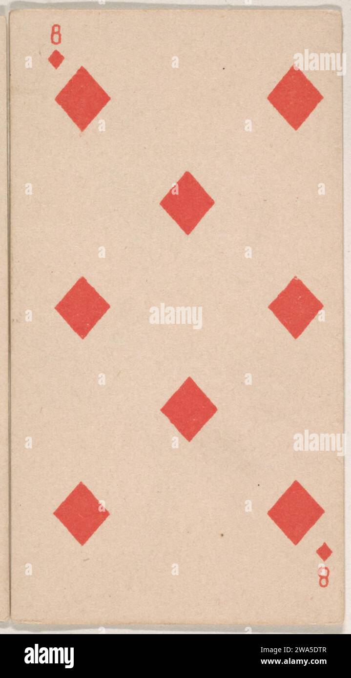 Eight of Diamonds, from the Transparent Playing Cards series (N220 ...