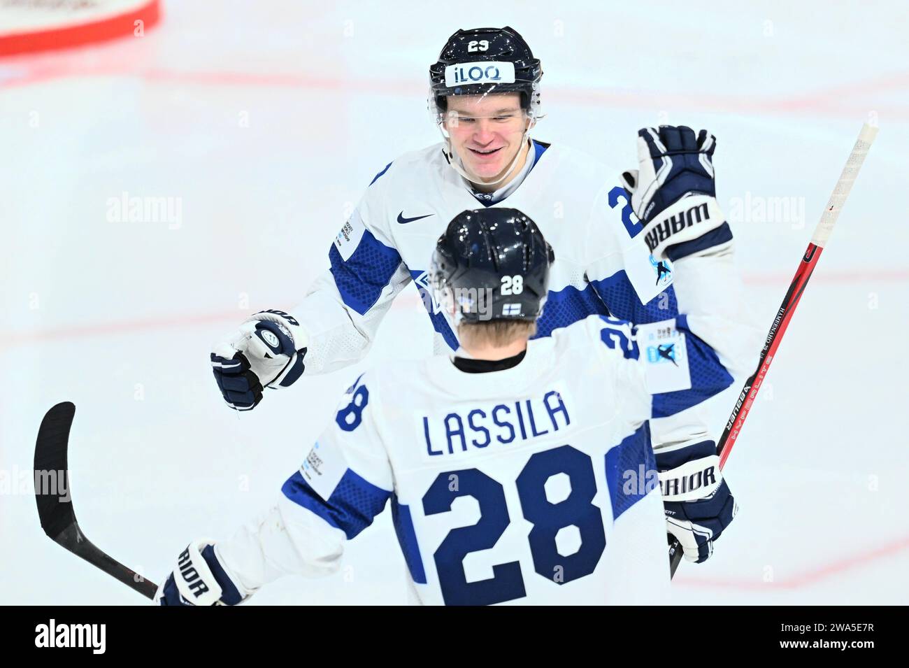 GOTHENBURG, SWEDEN 20240102Finland's goalscorer Lenni Hämeenaho is ...