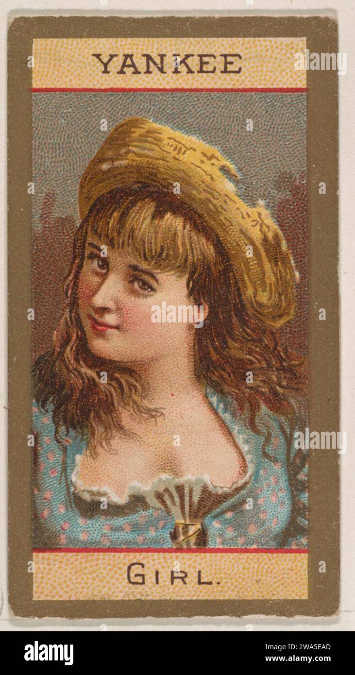 Yankee Girl, from Types of Nationalities (N240) issued by Kinney Bros ...