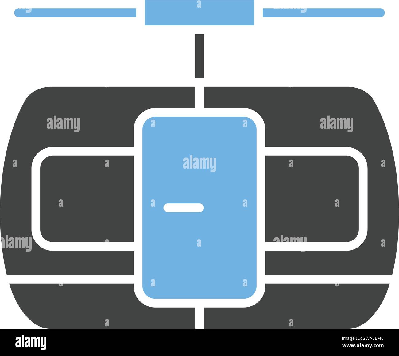 Ski resort cabin cable Cut Out Stock Images & Pictures - Alamy