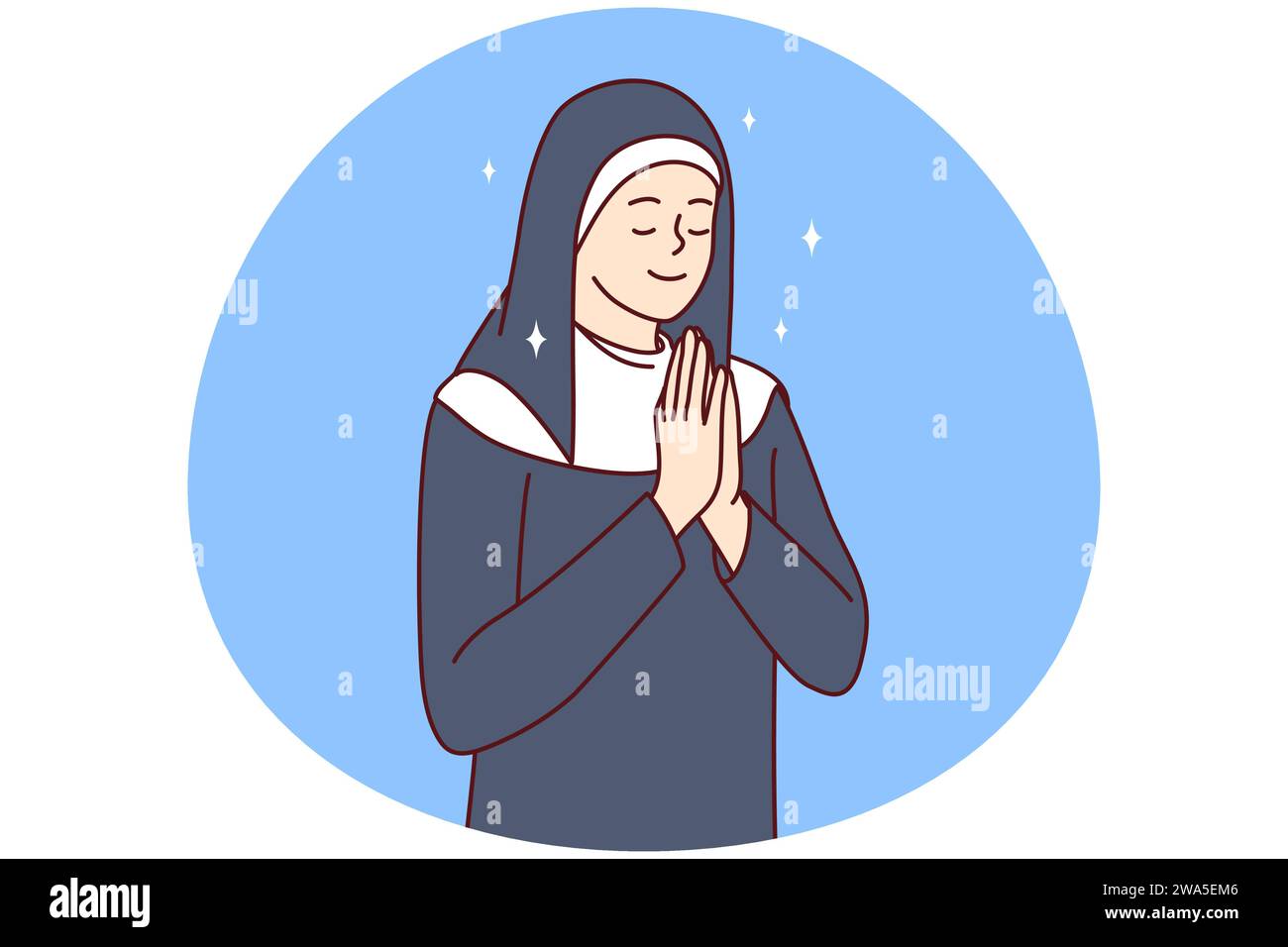 Catholic Nun Clipart