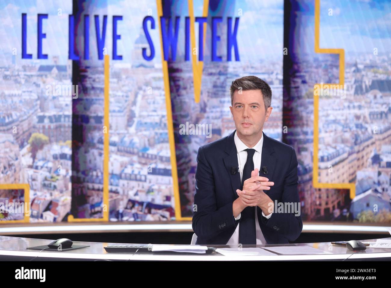 French journalist Maxime Switek presents new morning program ‘Le Live ...