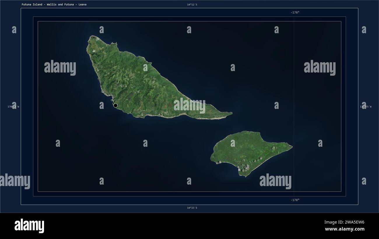 Futuna Island - Wallis and Futuna highlighted on a low resolution ...