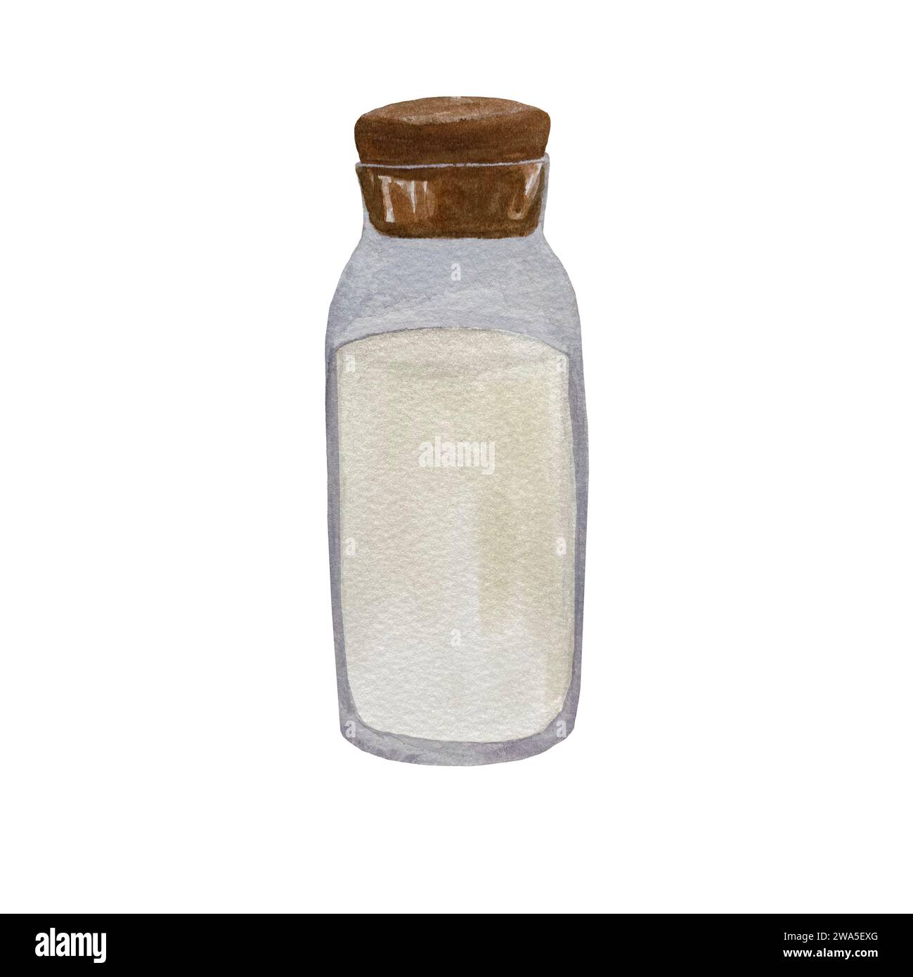 Baguette watercolor painting hi-res stock photography and images - Alamy