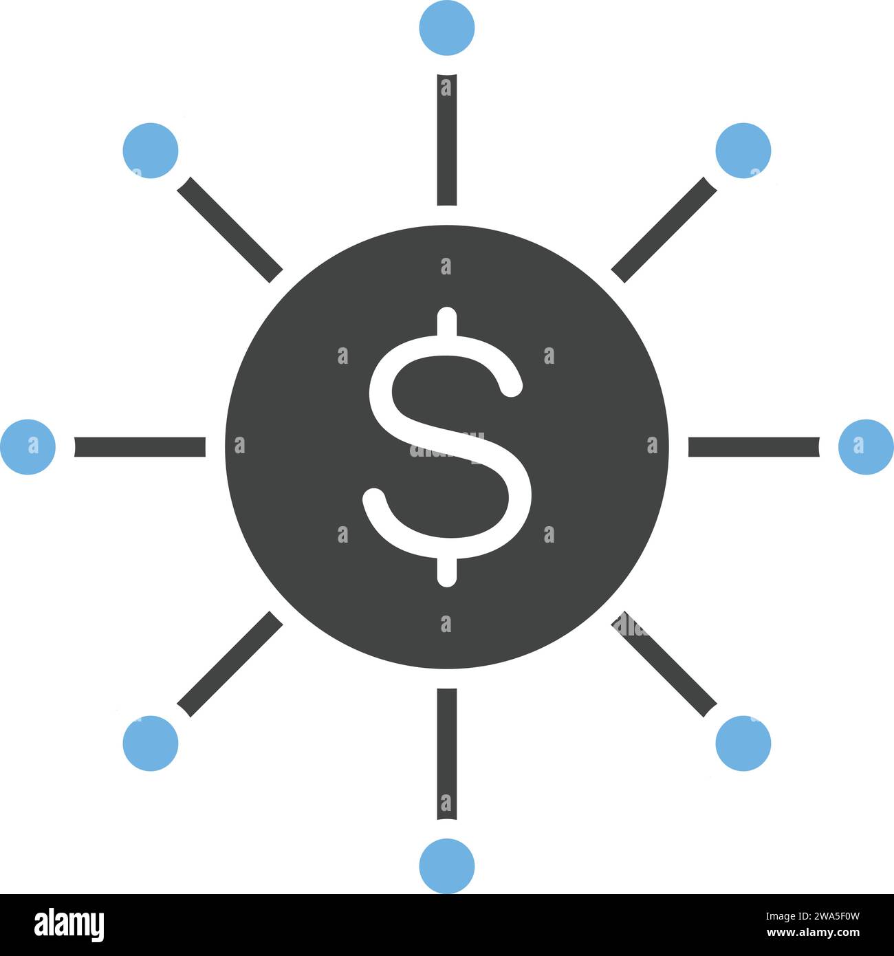 Cash Distribution icon vector image Stock Vector Image & Art - Alamy