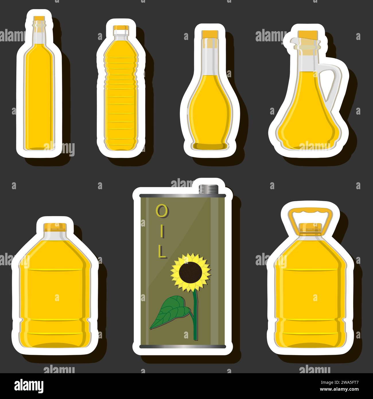 Closed Big Glass Bottles Stock Vector Images Alamy 0490