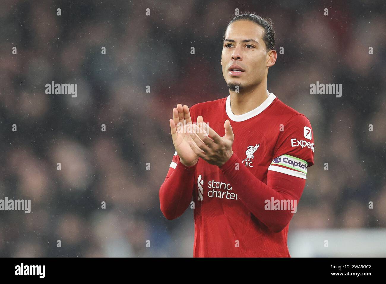 Virgil van dijk 2024 liverpool hi-res stock photography and images - Alamy