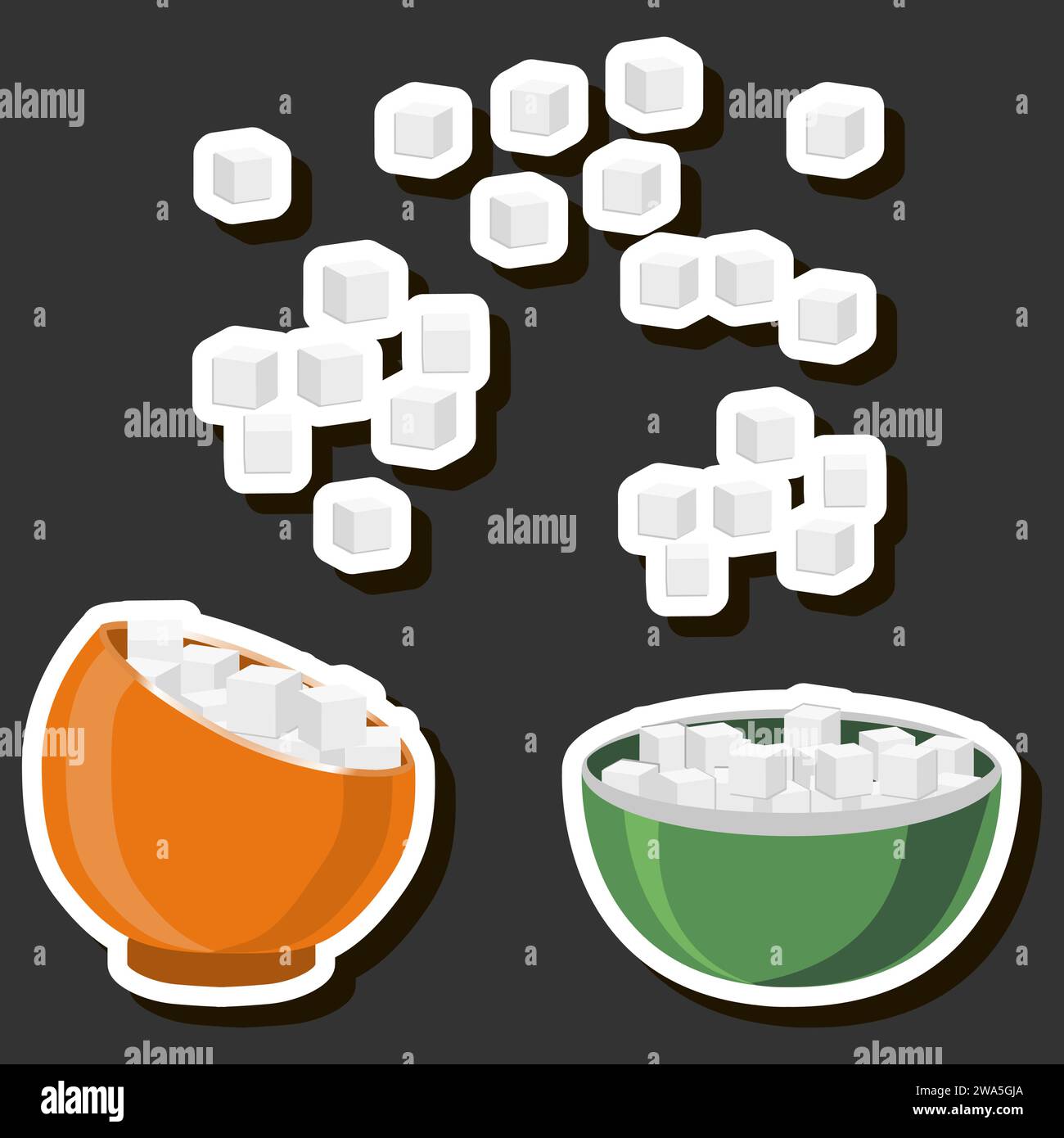 Sweetener vector vectors hi-res stock photography and images - Alamy