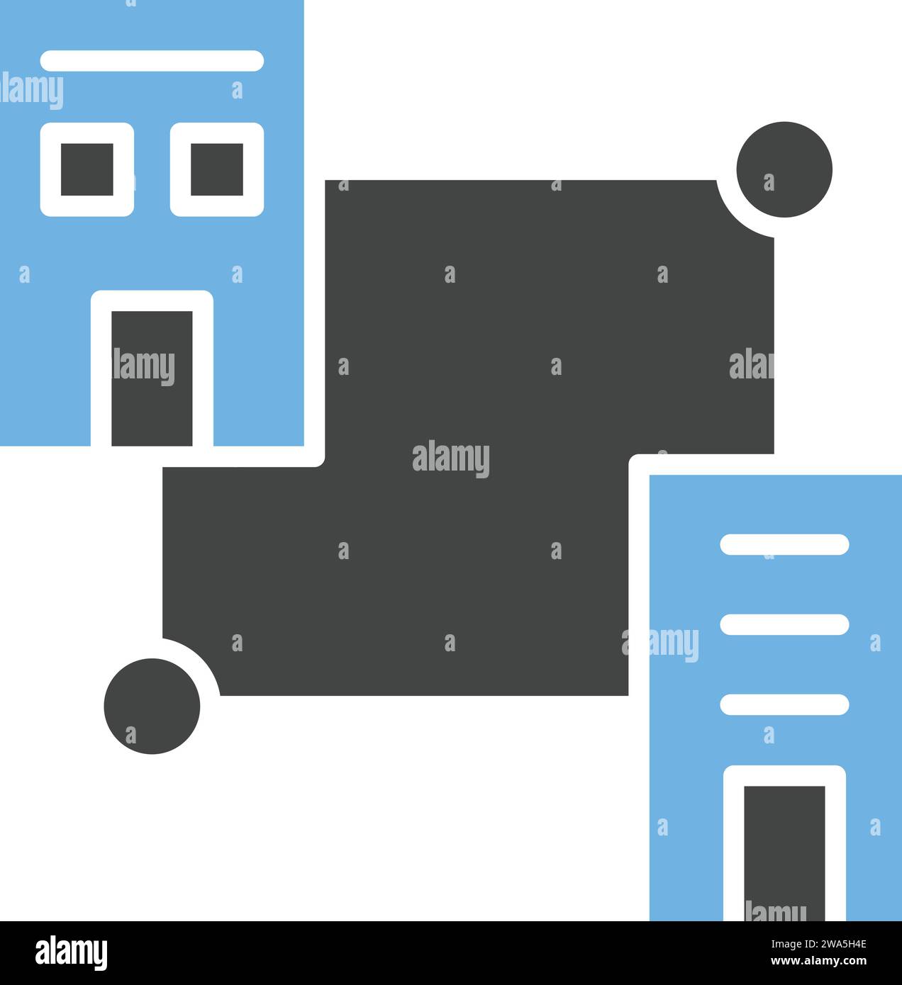 Distributed company Stock Vector Images - Alamy