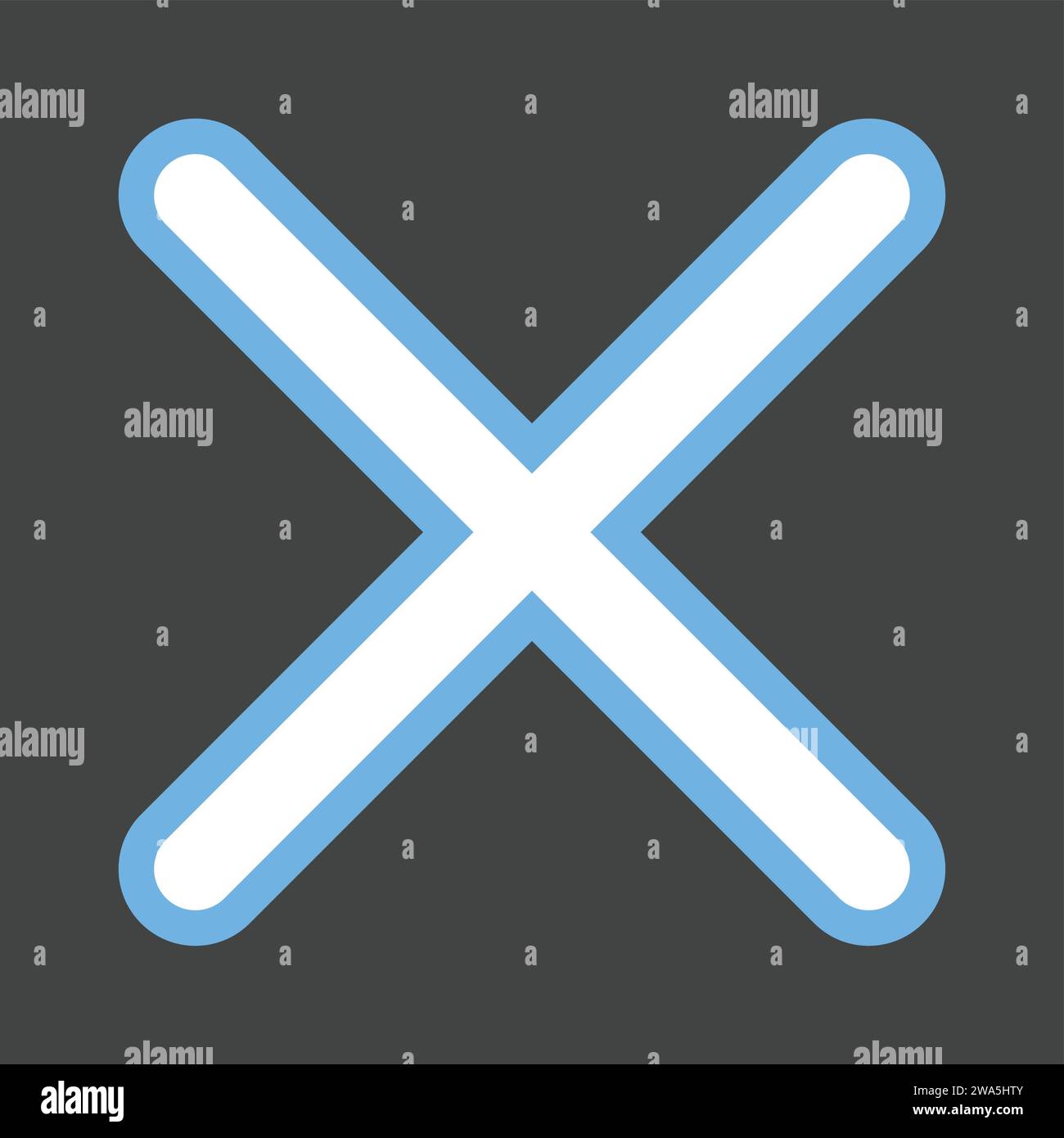 Cross mark button hi-res stock photography and images - Alamy