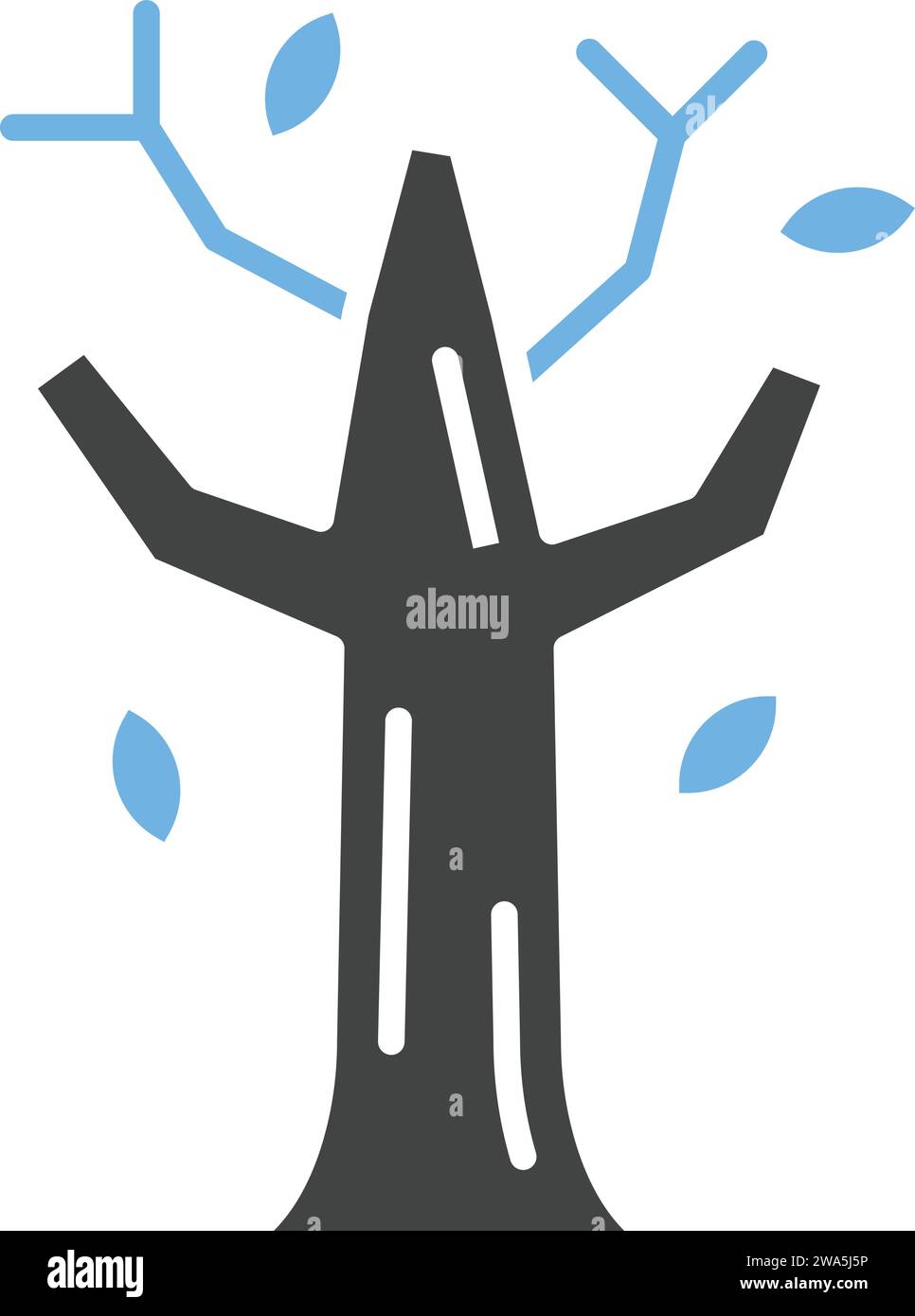 Deciduous Tree icon vector image Stock Vector Image & Art - Alamy