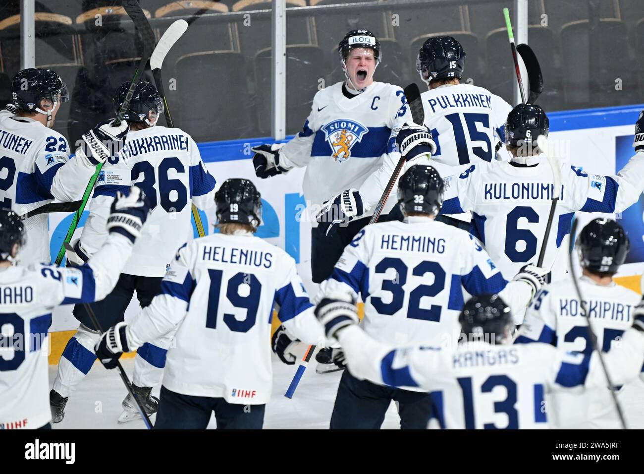 Gothenburg Sweden 20240102finlands Jere Lassila Scores 3 4 And