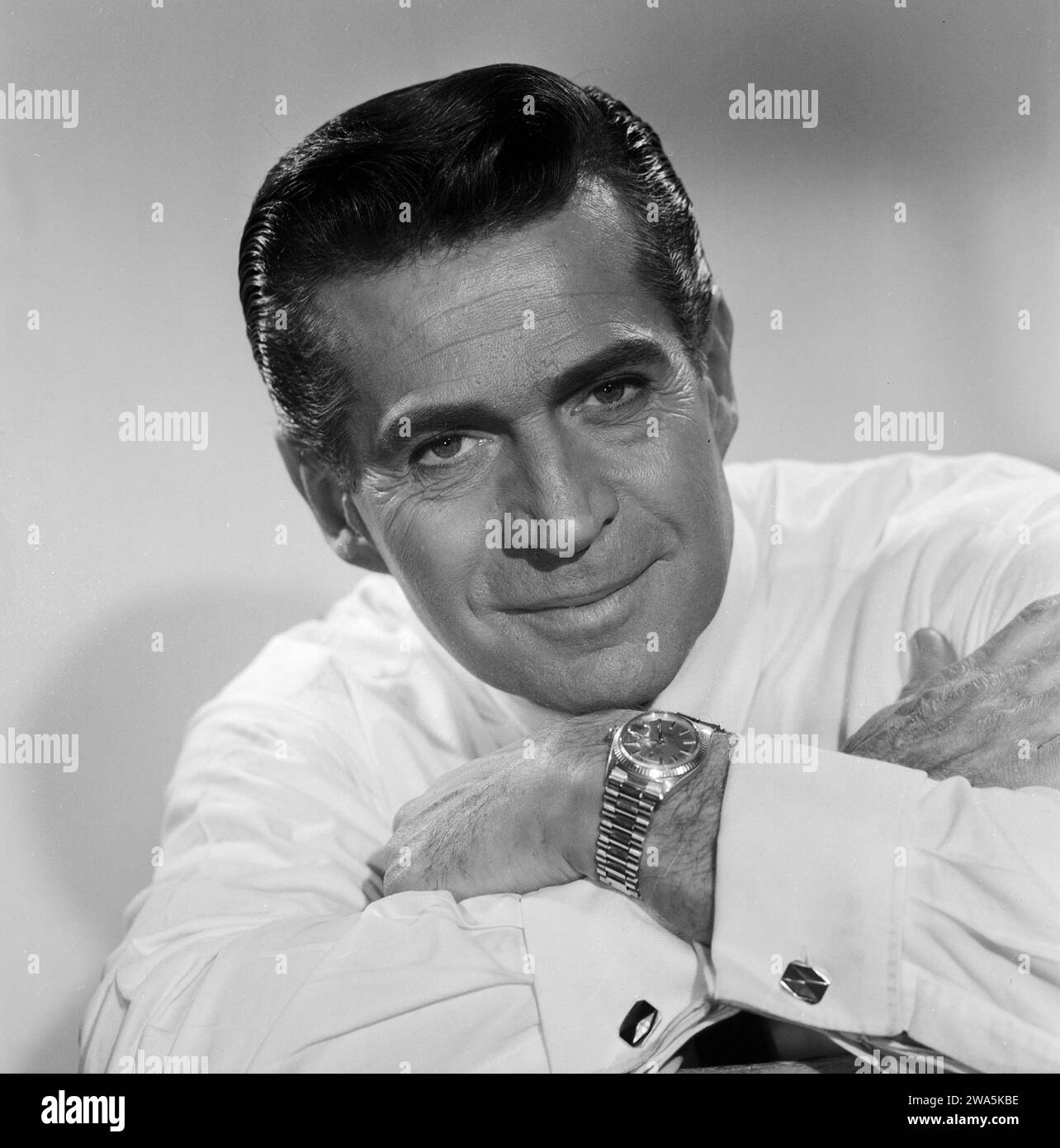 George nader jerry cotton Black and White Stock Photos & Images - Alamy