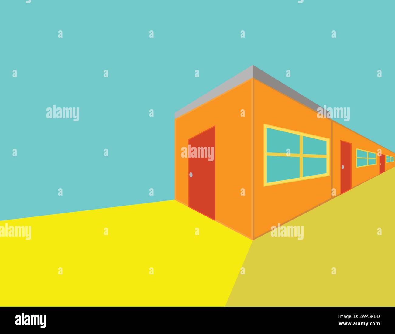 Box warehouse industry business Stock Vector Images - Alamy