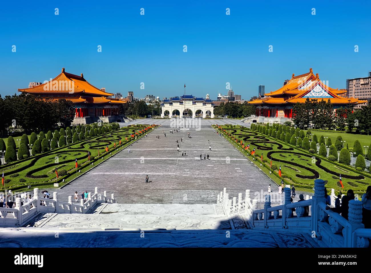 National Concert Hal and Theatre at Chiang Kai-shek Memorial Park ...