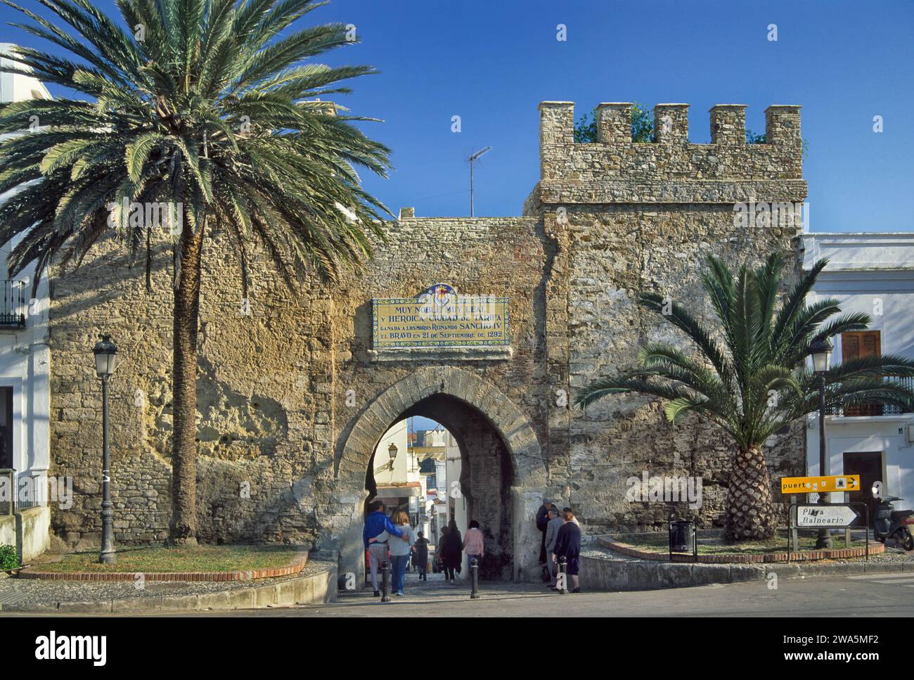 Spain tarifa castle gate hi-res stock photography and images - Alamy