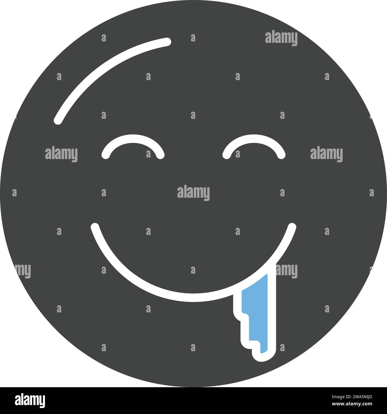 Drooling Face icon vector image Stock Vector Image & Art - Alamy