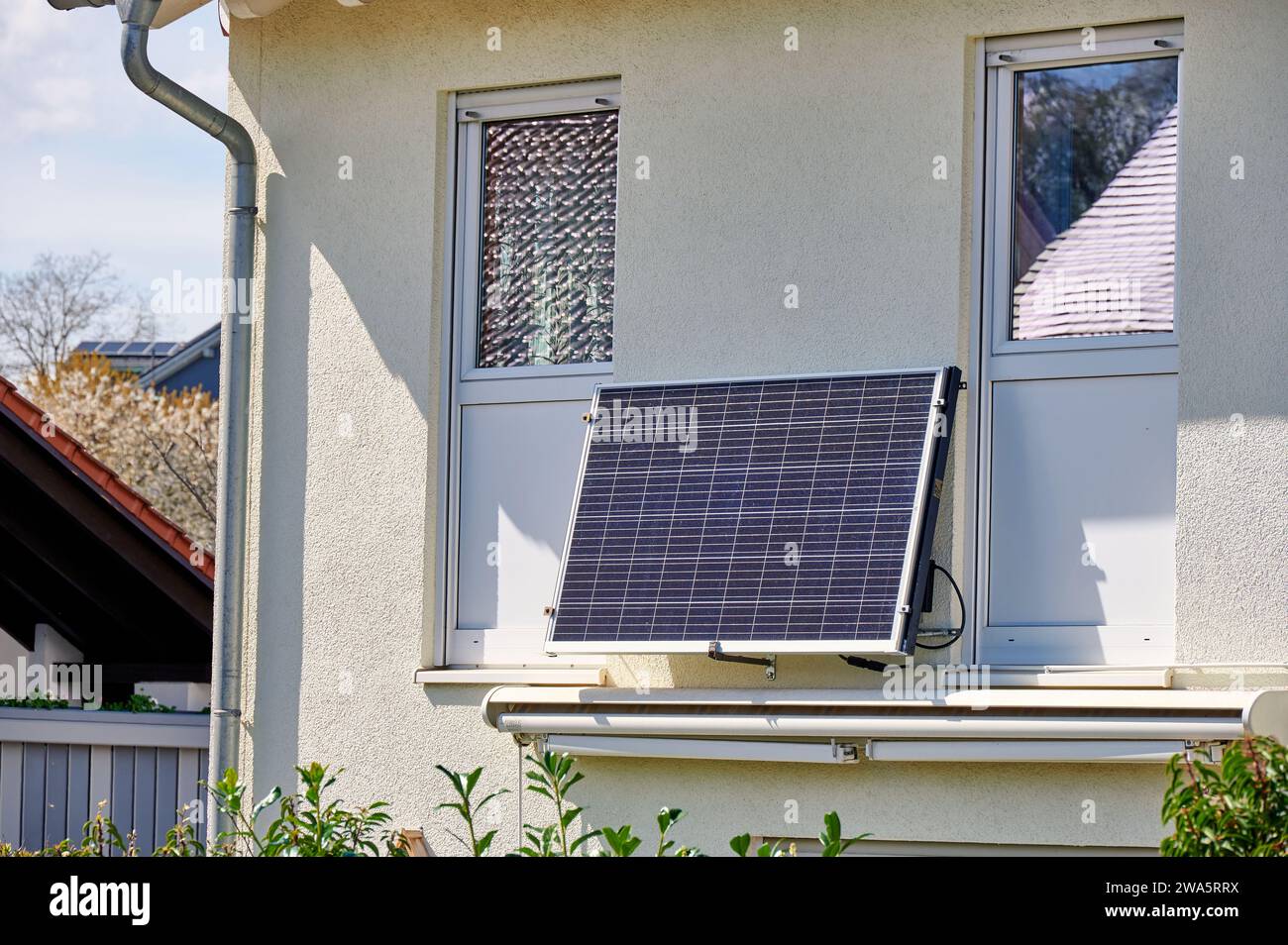 Solar balcony power plant hi-res stock photography and images - Alamy
