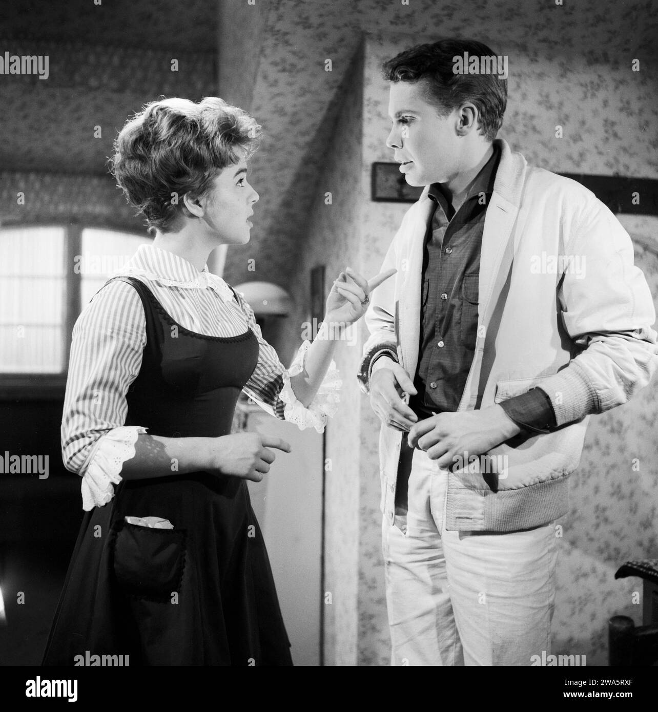 Conny und Peter machen Musik, Schlagerfilm, Deutschland 1960, Regie: Werner Jacobs, Darsteller ...