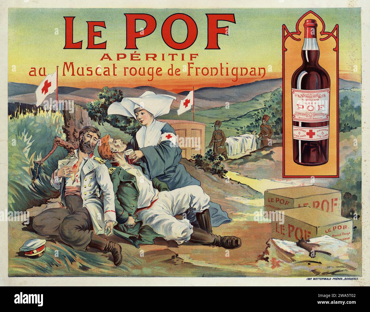 Affiche publicitaire vintage hi-res stock photography and images - Alamy