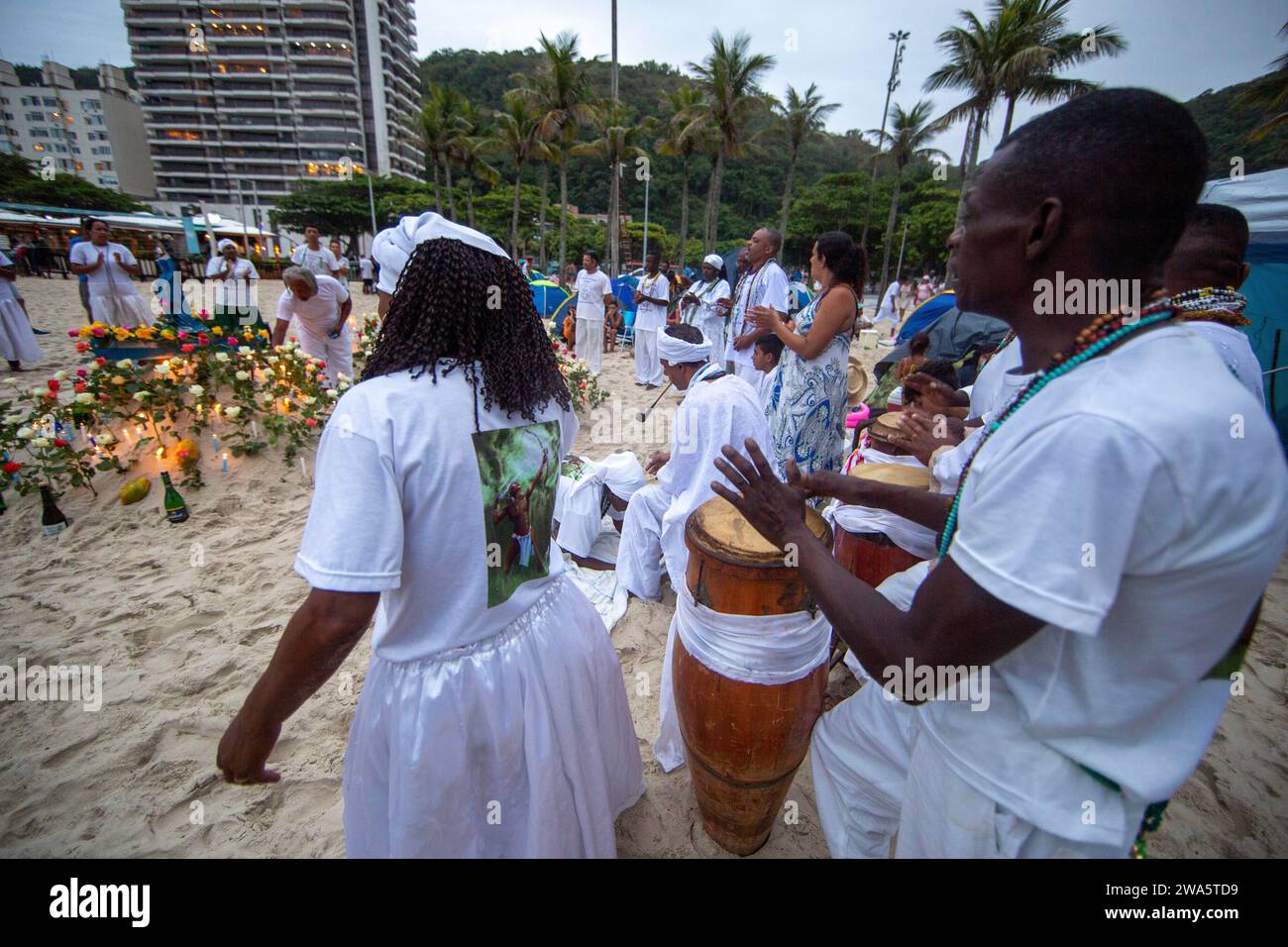 Rio de Janeiro, Rio de Janeiro, Brazil. 31st Dec, 2023. Celebrating the ...