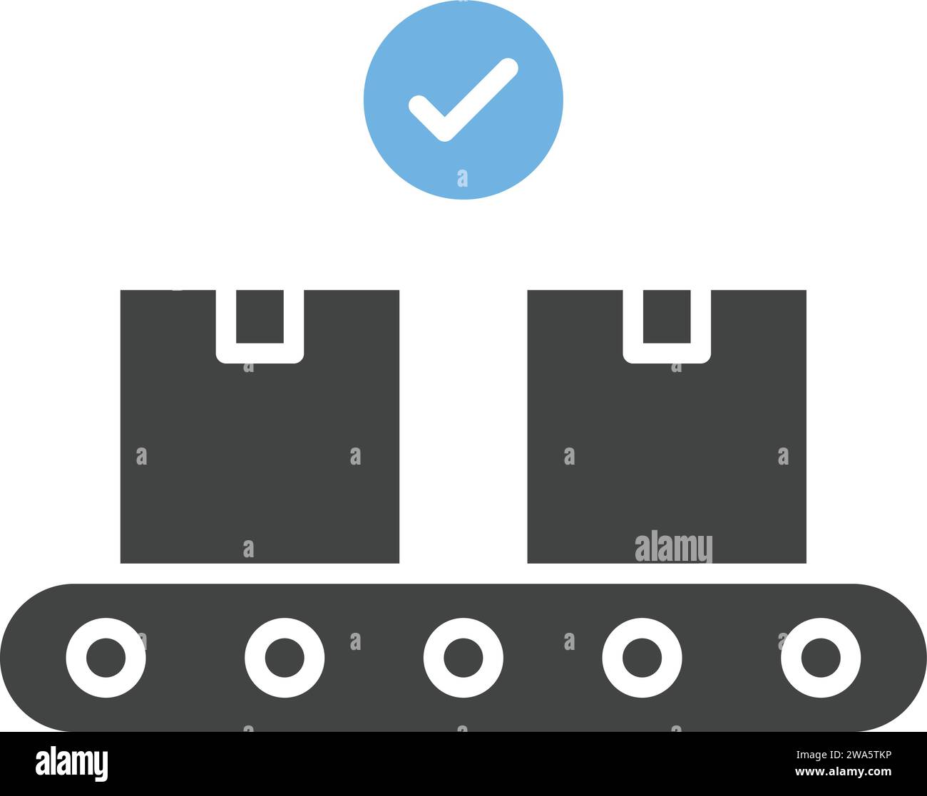 Final Manufacturing icon vector image Stock Vector Image & Art - Alamy