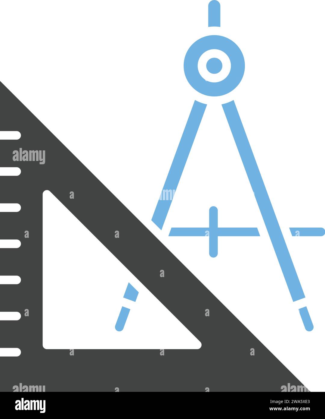 Geometry tools Stock Vector Images - Alamy