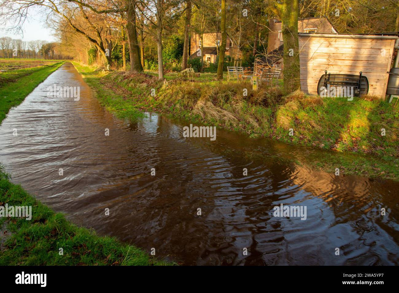 Small drainage canal hi-res stock photography and images - Alamy