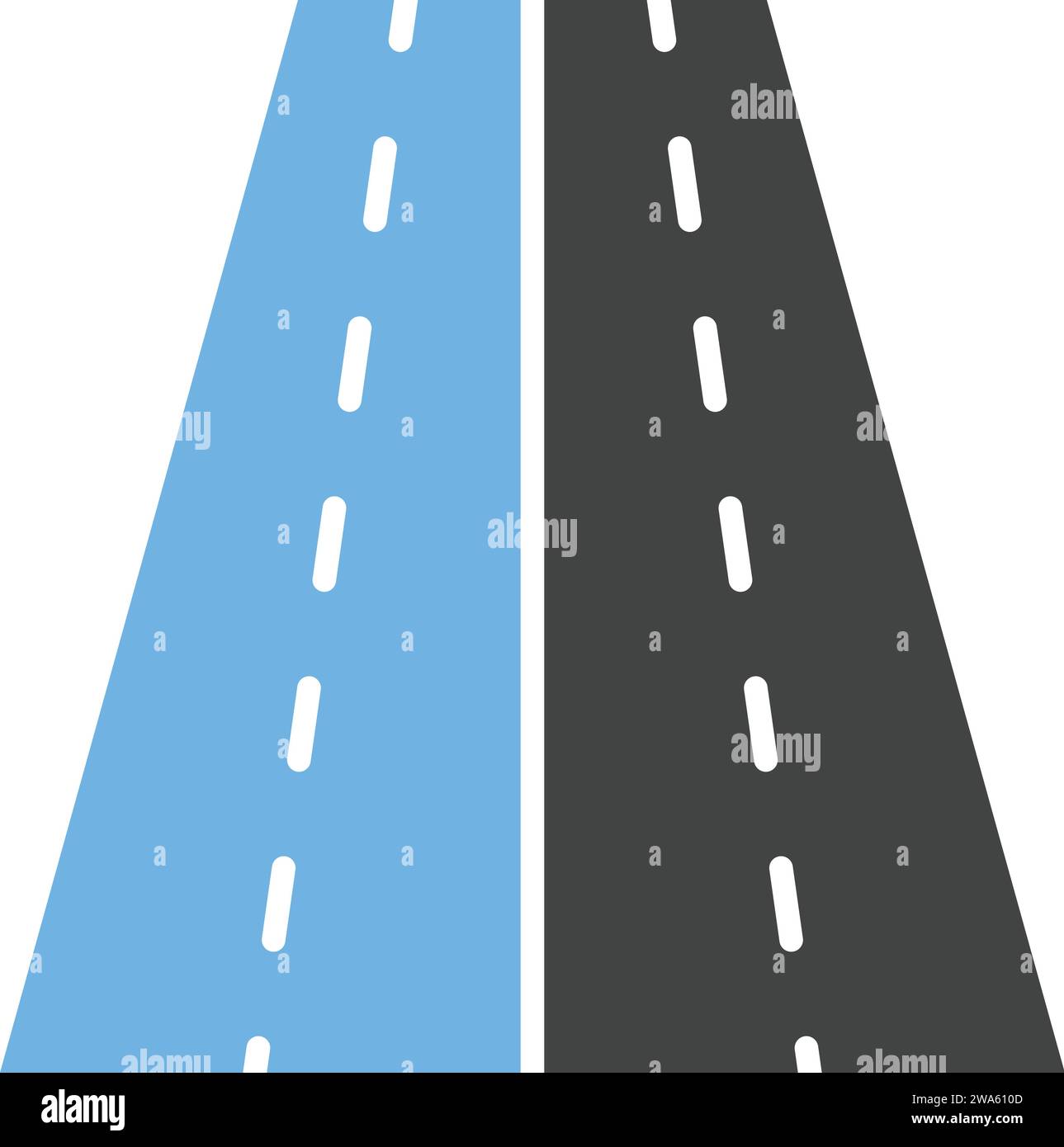 Road path way lane Stock Vector Images - Alamy